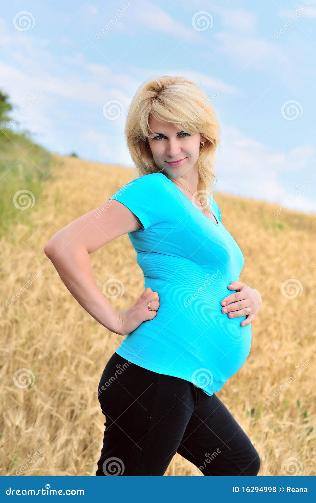 Happy pregnancy stock photo. Image of human, healthy - 16294998