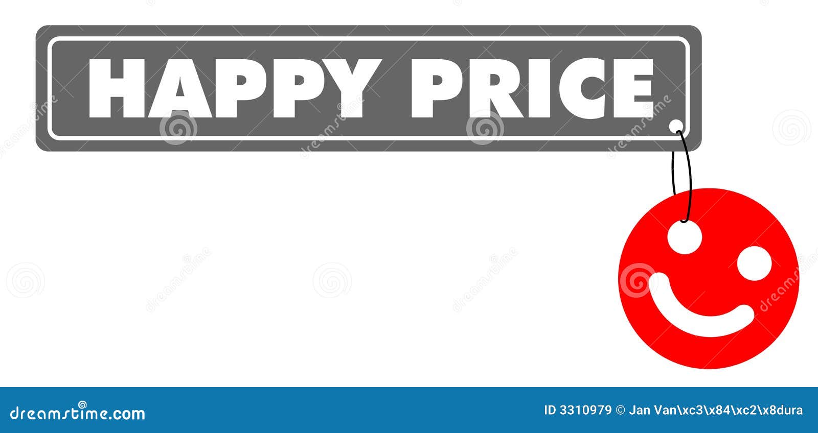 Happy price stock vector. Illustration of code, finance - 3310979