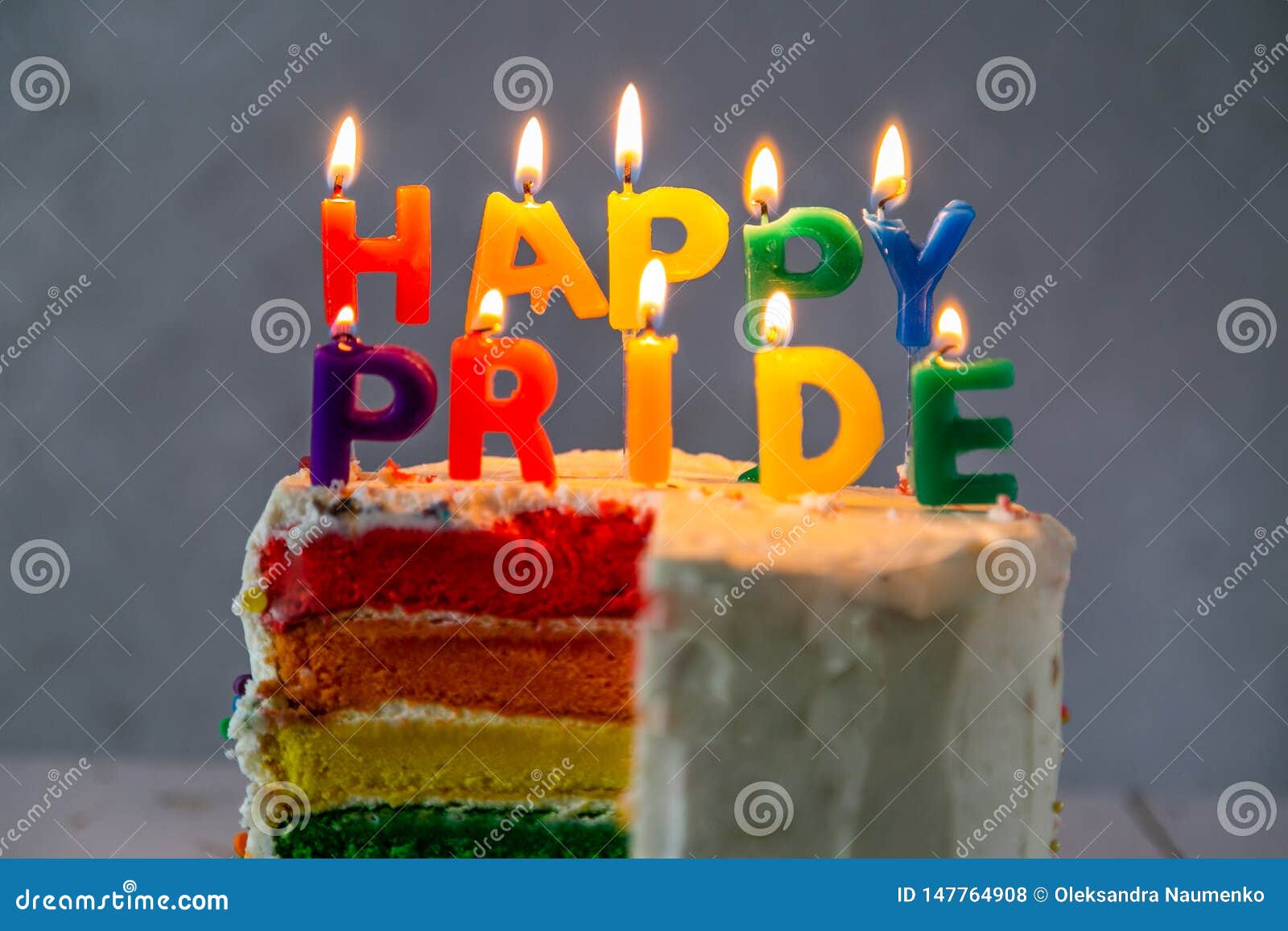 Lgbtq Pride Flag Cake