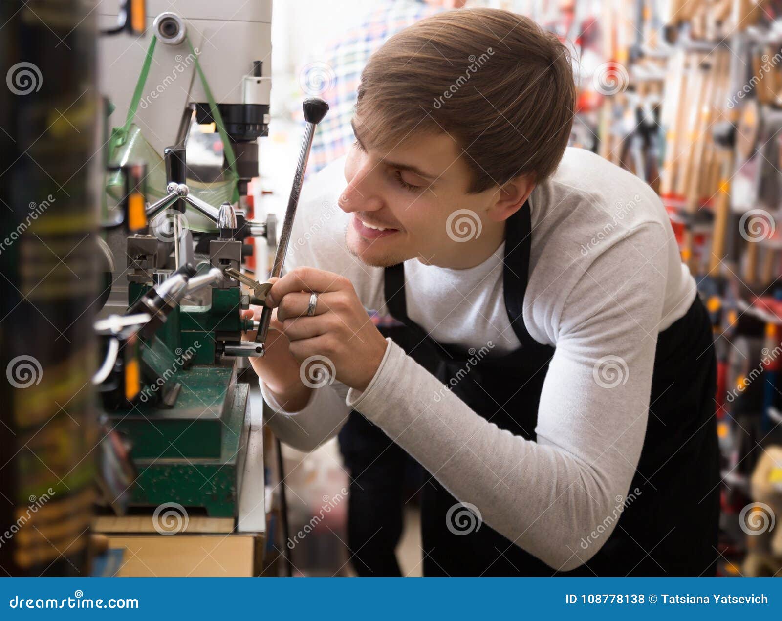 Happy Professional Making Key Stock Photo - Image of helping, copy ...