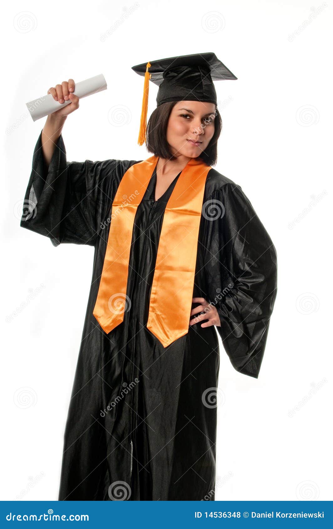 Happy and proud graduate stock photo. Image of celebrate - 14536348