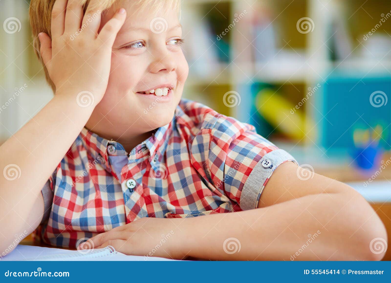 Happy pupil stock photo. Image of pupil, education, schoolchild - 55545414