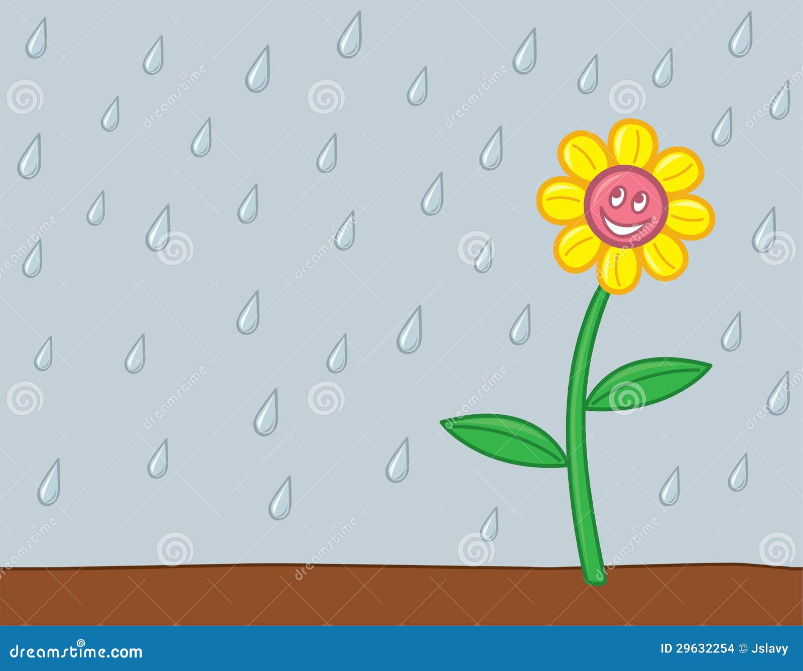 Happy Rain Flowers