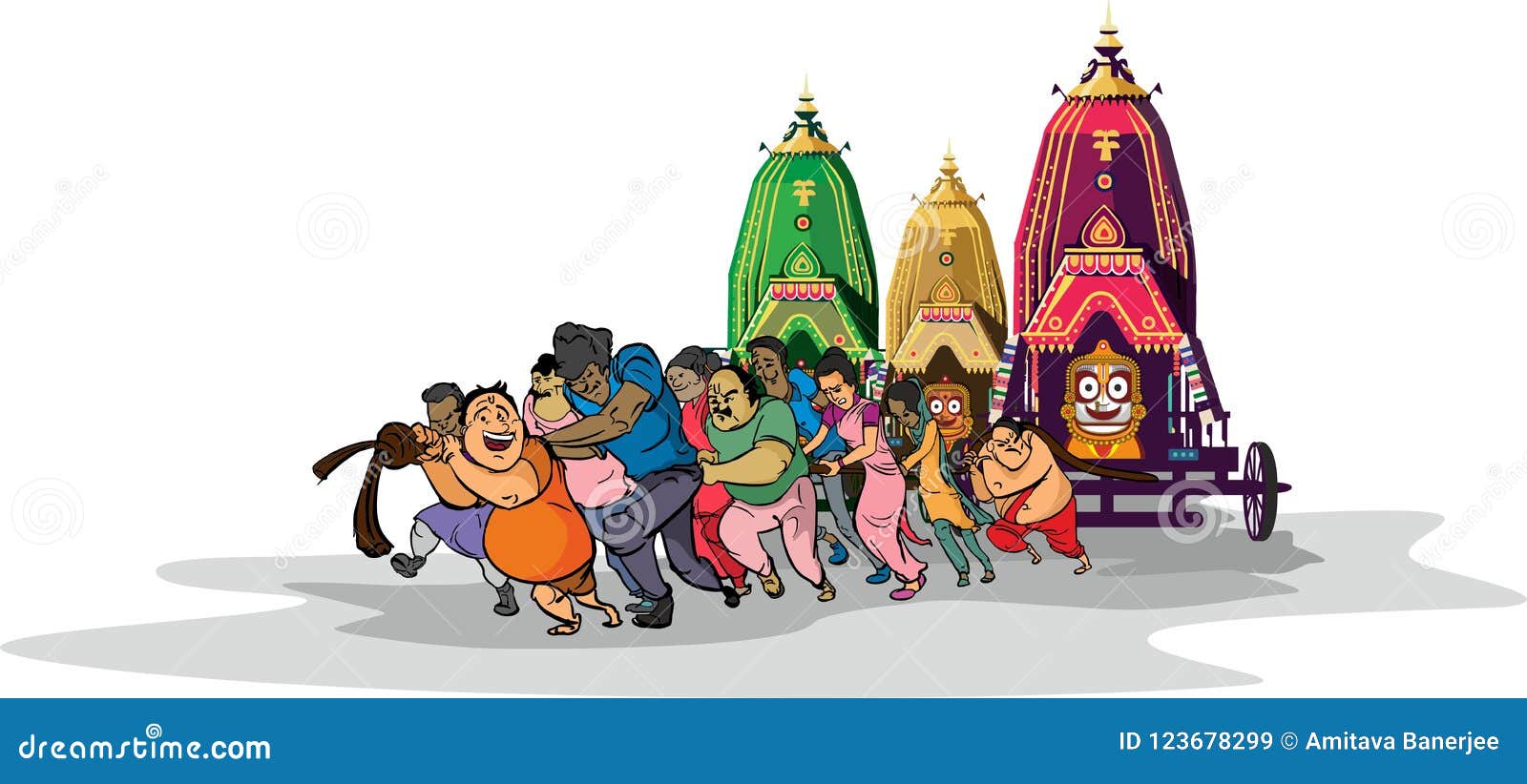 Happy Rath Yatra Festival In India Stock Illustration | CartoonDealer ... Happy Rath Yatra Festival In India Stock Illustration | CartoonDealer ...