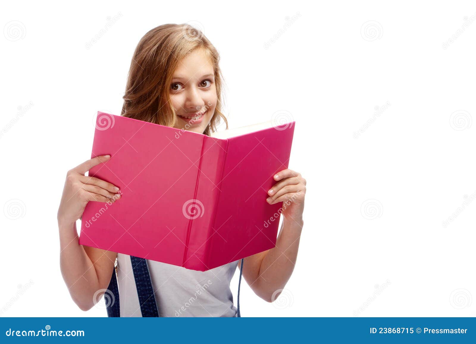 Happy reader stock image. Image of intelligent, information - 23868715