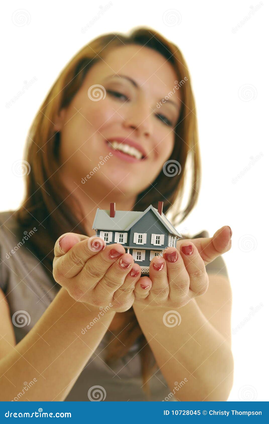 Happy Realtor stock image. Image of equity, hands, real - 10728045