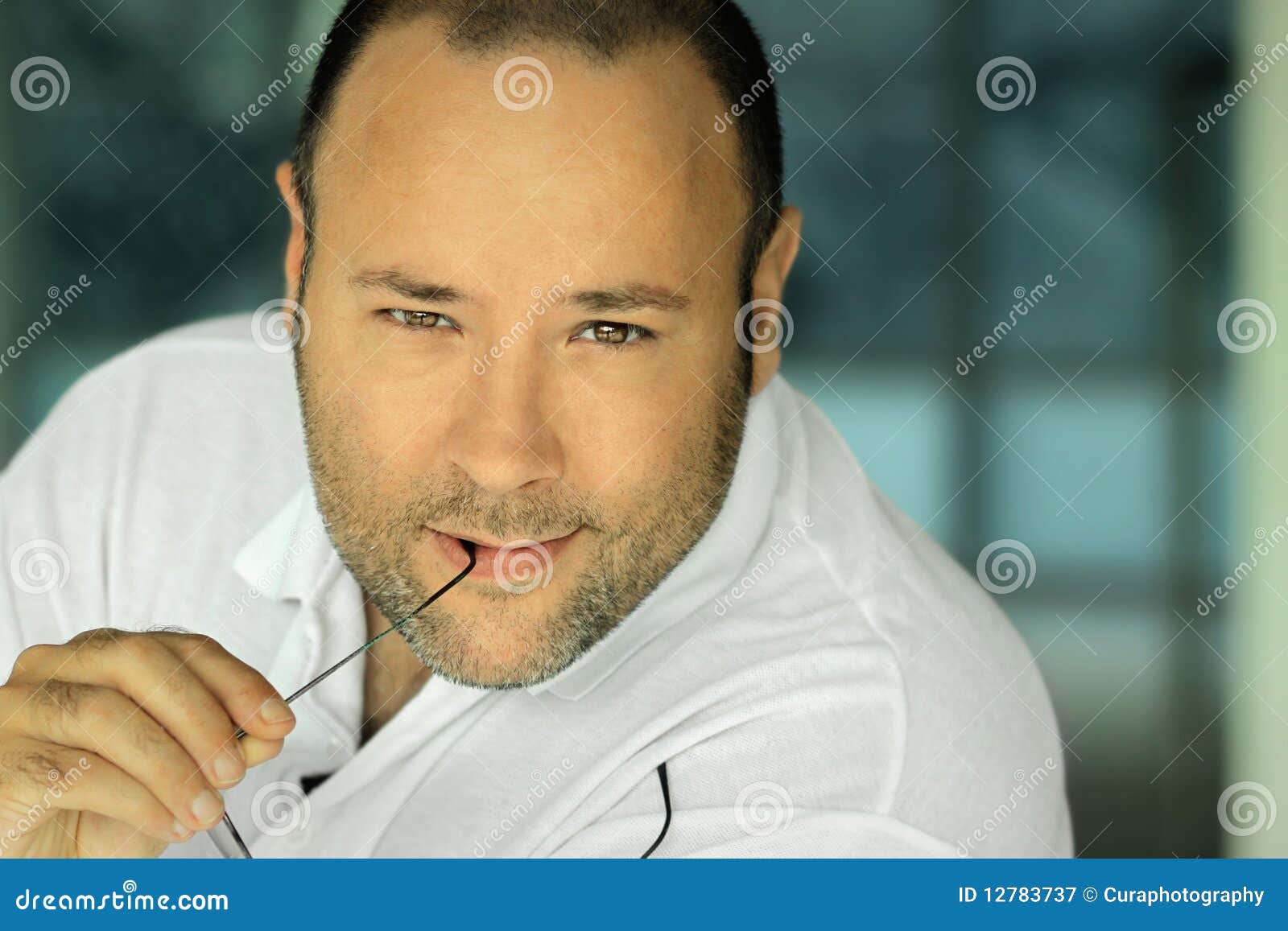 Happy Regular guy stock image. Image of older, businessman - 12783737