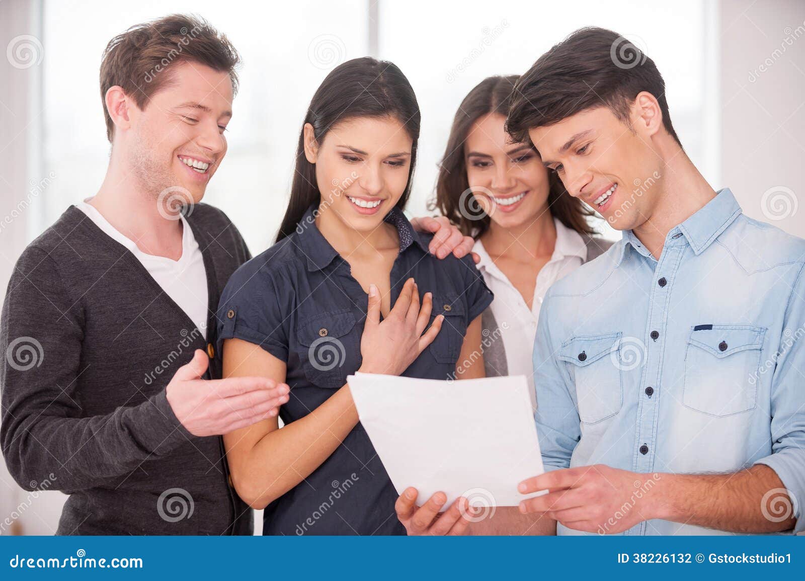 Happy with the result. stock photo. Image of candid, confident - 38226132