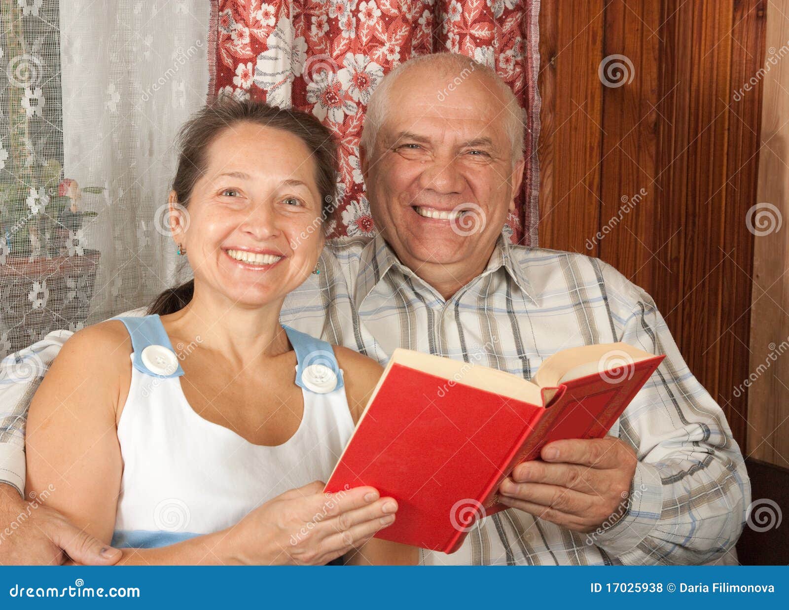 Happy Retired Couple stock photo. Image of beautiful - 17025938