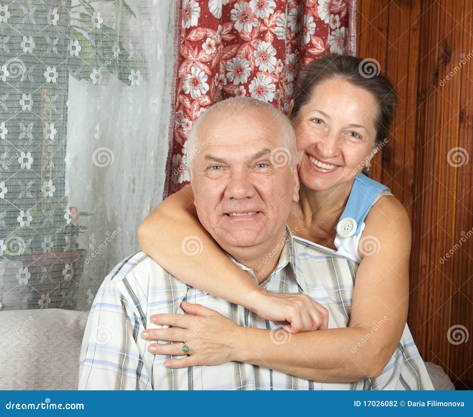 Happy Retired Couple stock photo. Image of mature, affectionate - 17026082