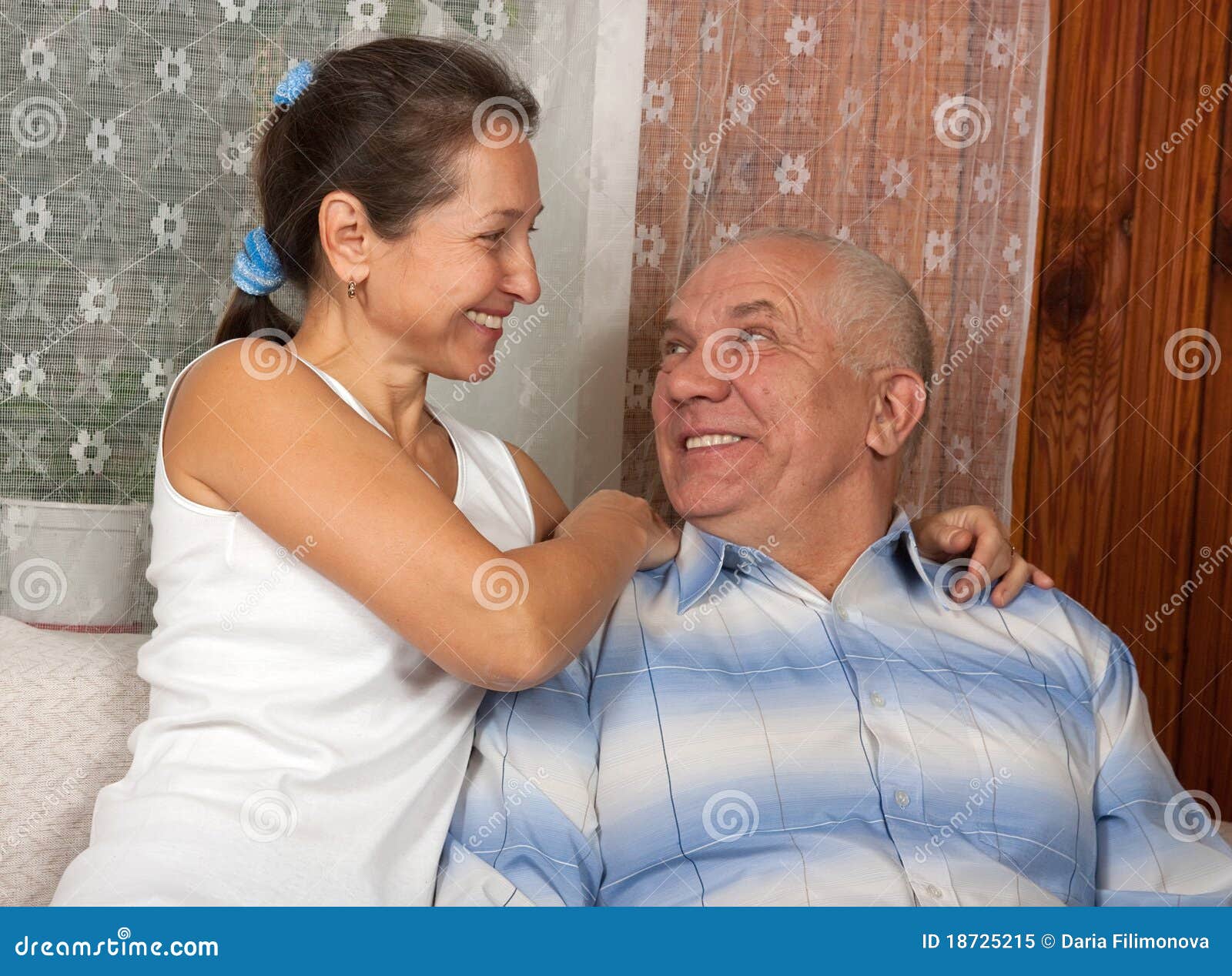 Happy Retired Couple stock image. Image of family, husband - 18725215