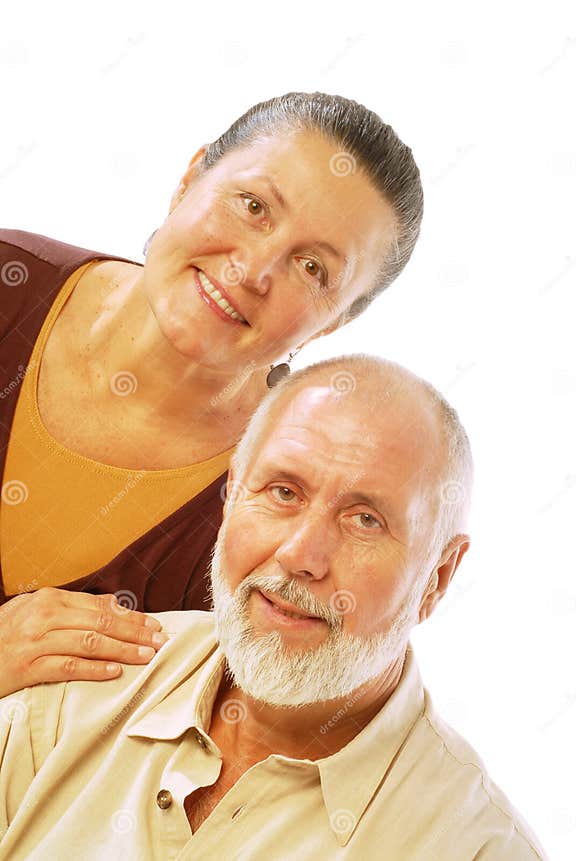 Happy retired couple stock image. Image of head, marriage - 3512169