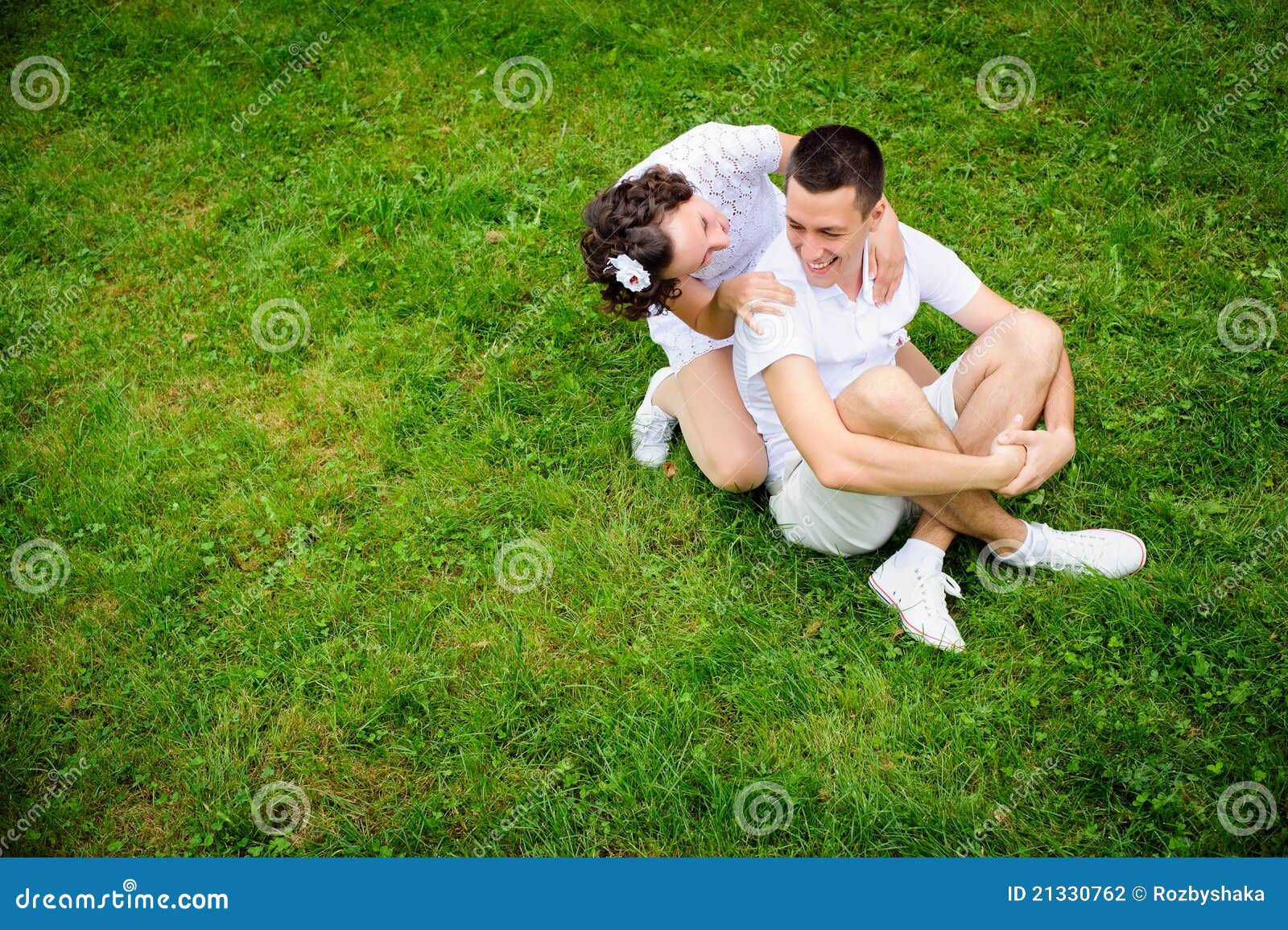 Happy romantic couple stock photo. Image of charming - 21330762