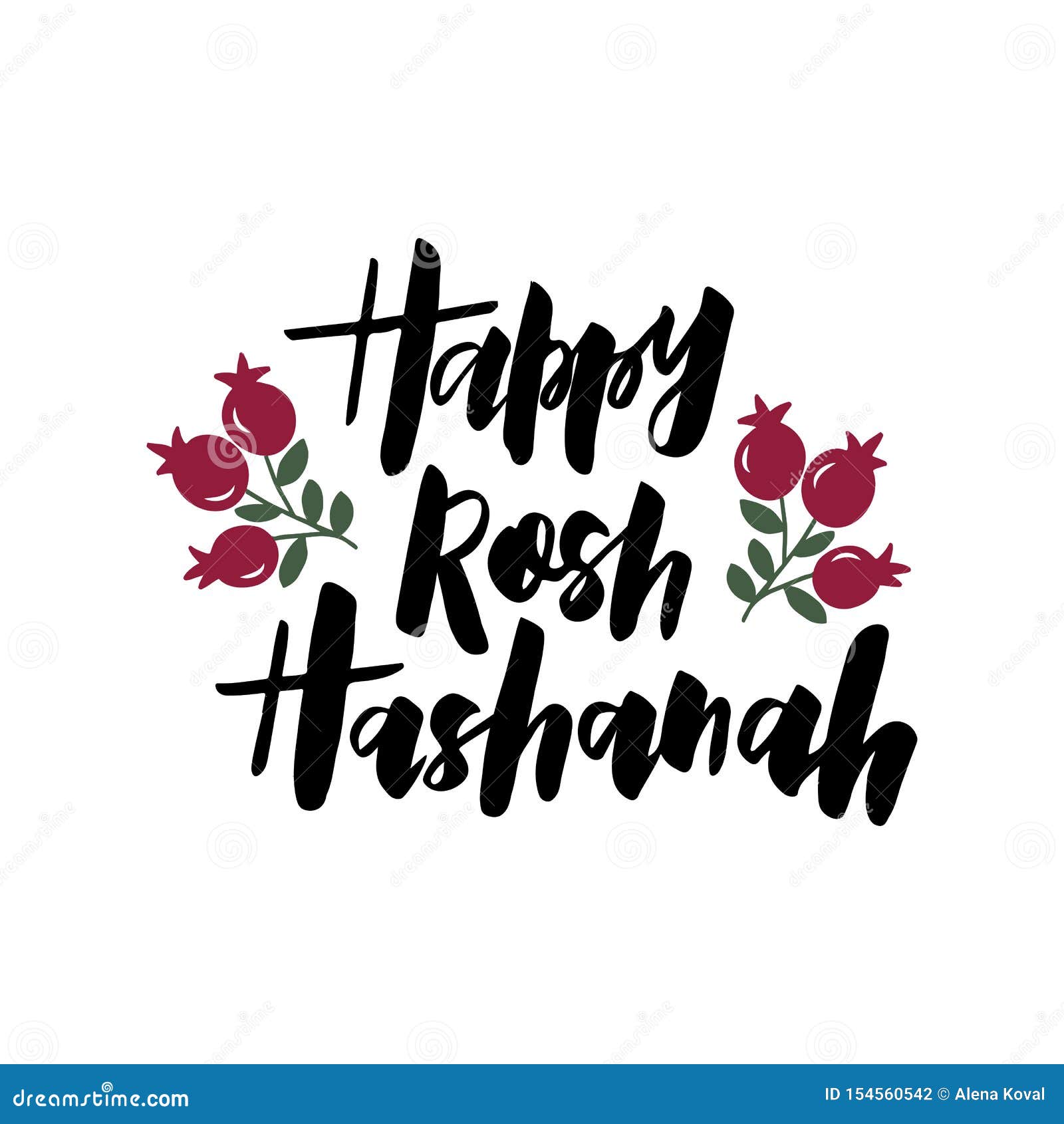 Happy Rosh Hashanah stock vector. Illustration of hashana - 154560542 Happy Rosh Hashanah stock vector. Illustration of hashana - 154560542