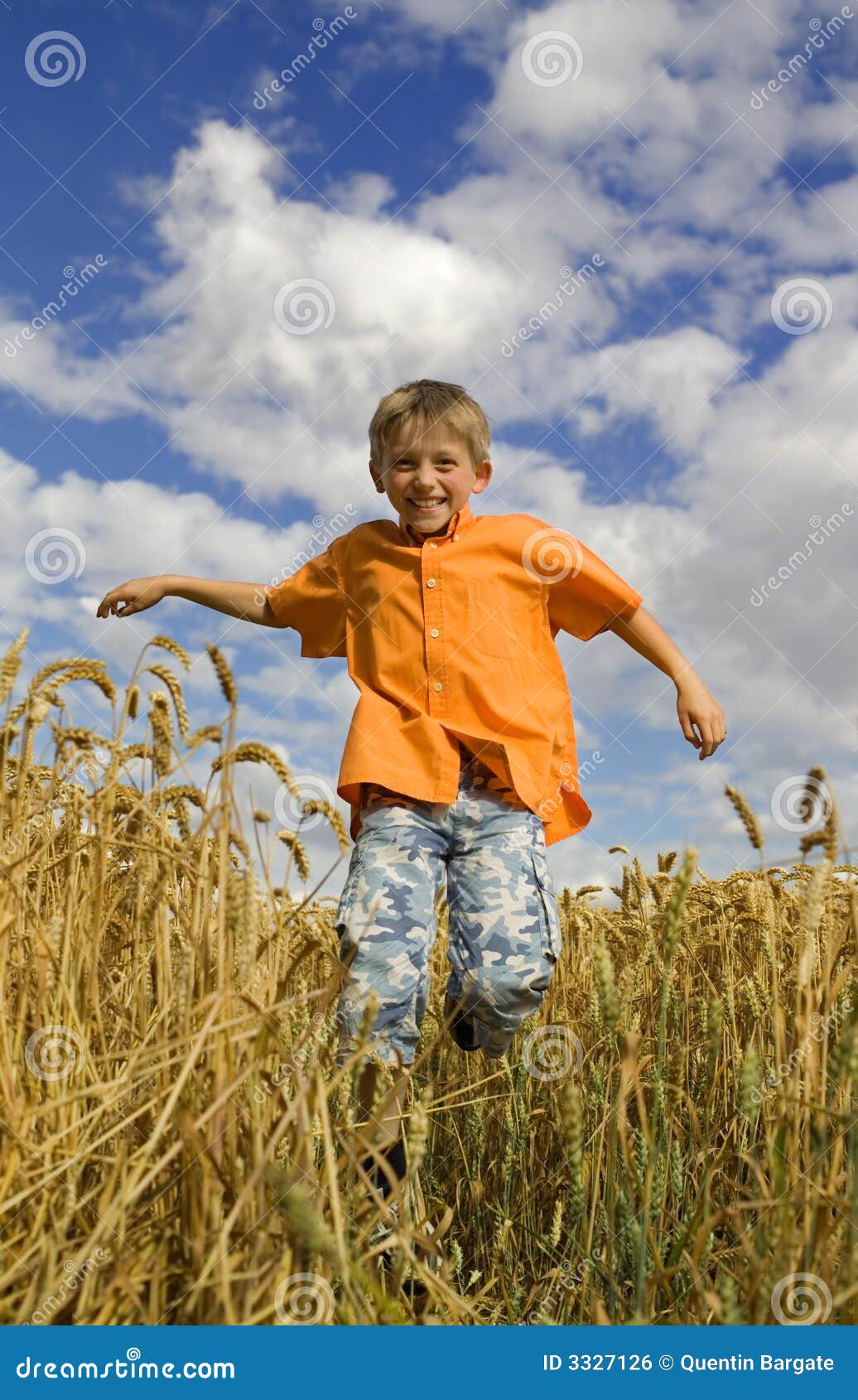 Happy running boy stock photo. Image of child, white, crop - 3327126