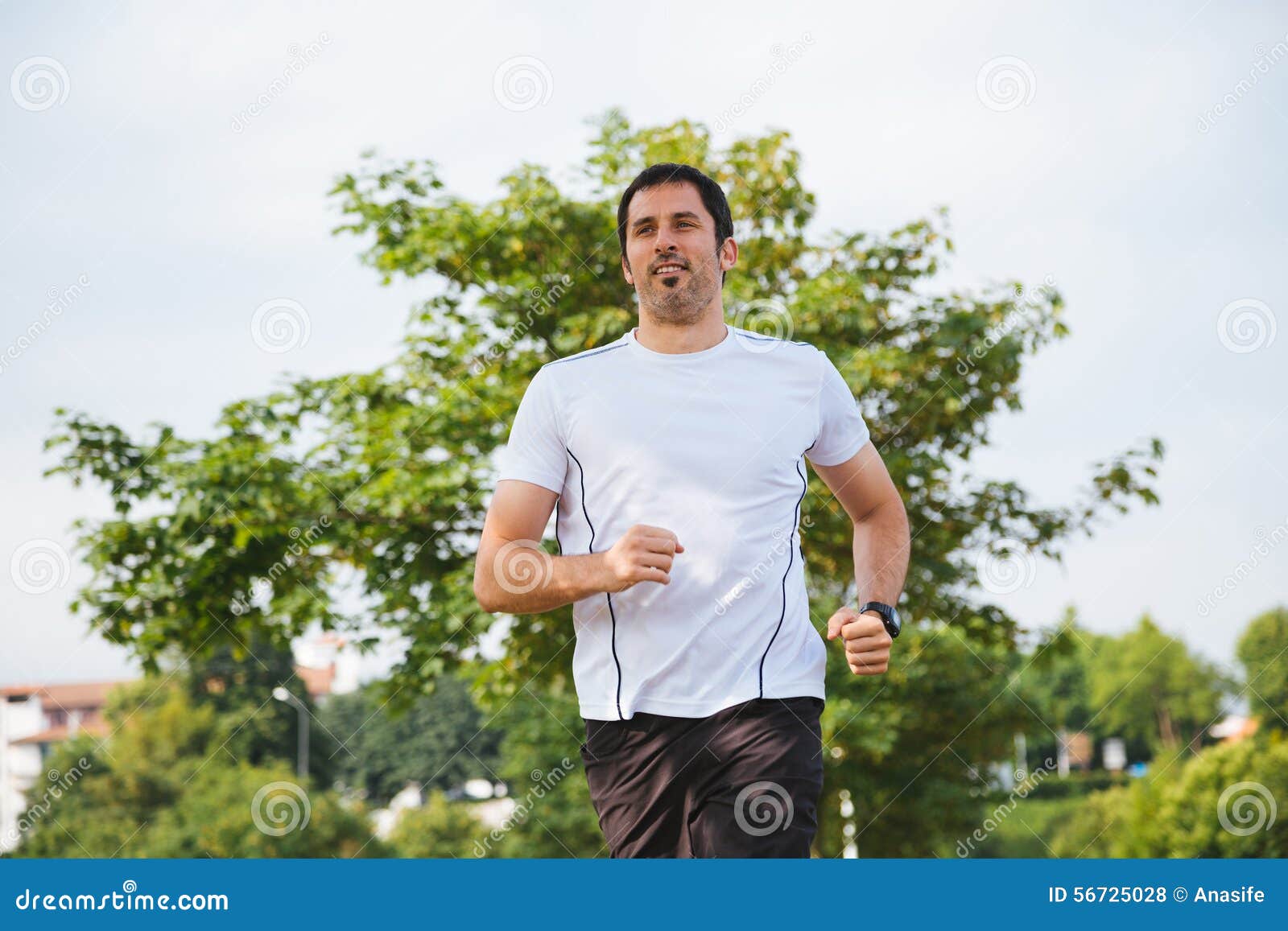Happy running man stock photo. Image of people, handsome - 56725028