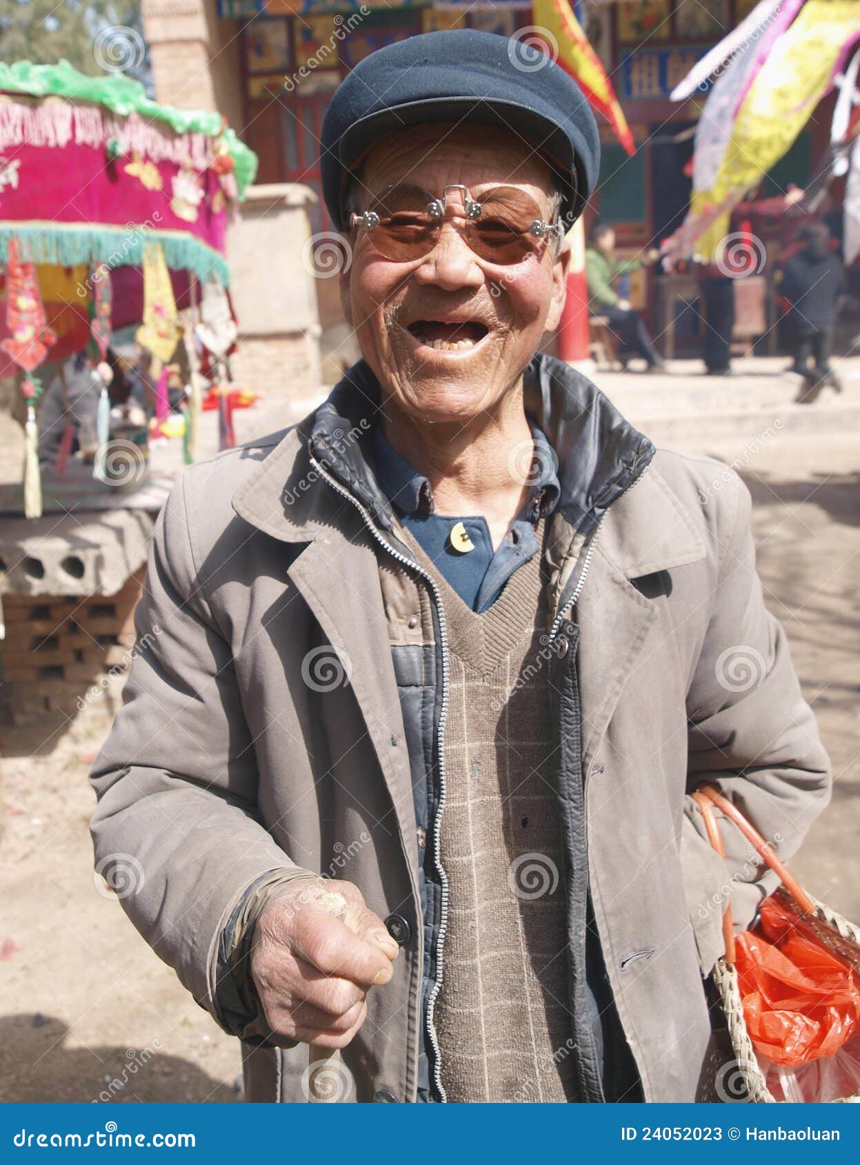 Happy rural old man editorial stock photo. Image of background - 24052023