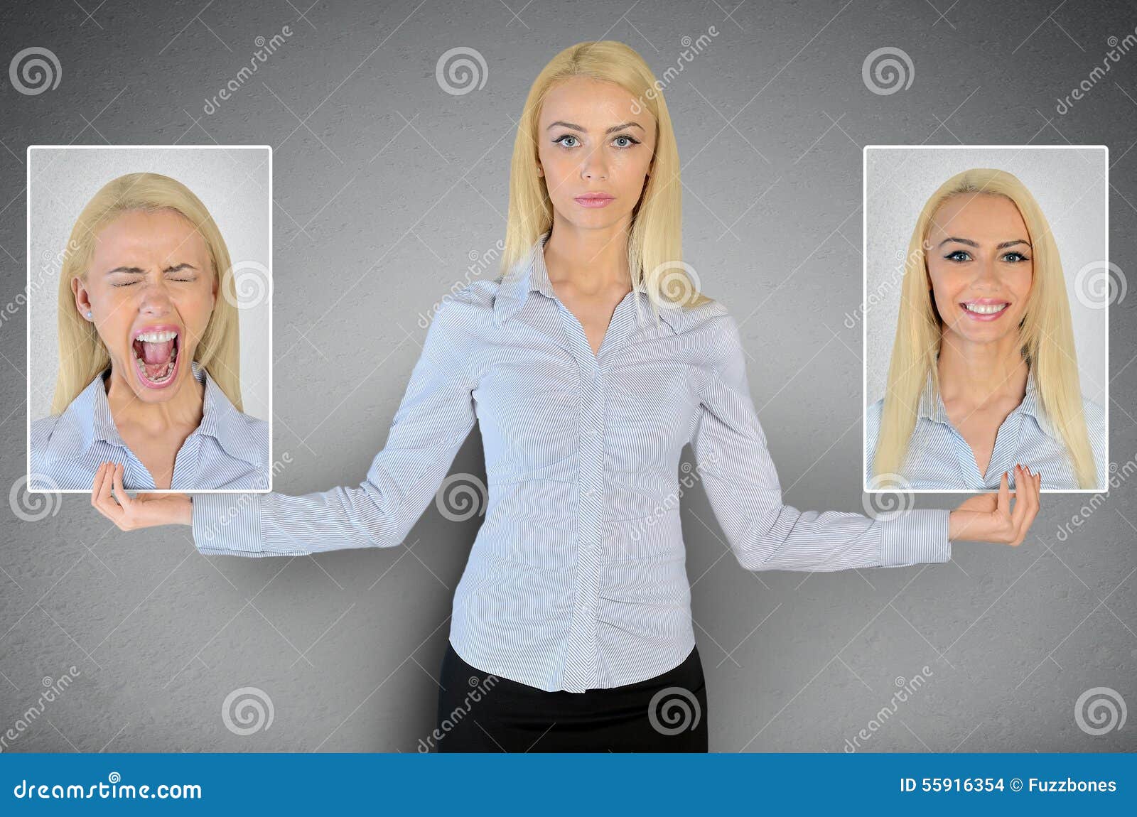 Happy And Sad Face Stock Photography | CartoonDealer.com #55916354