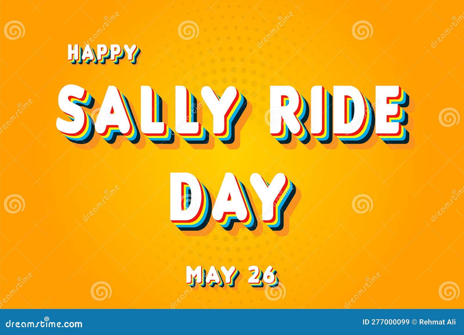 26 May, Sally Ride Day, Neon Text Effect On Bricks Background Royalty ...