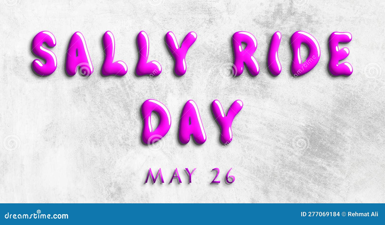 26 May, Sally Ride Day, Neon Text Effect On Black Background Stock ...