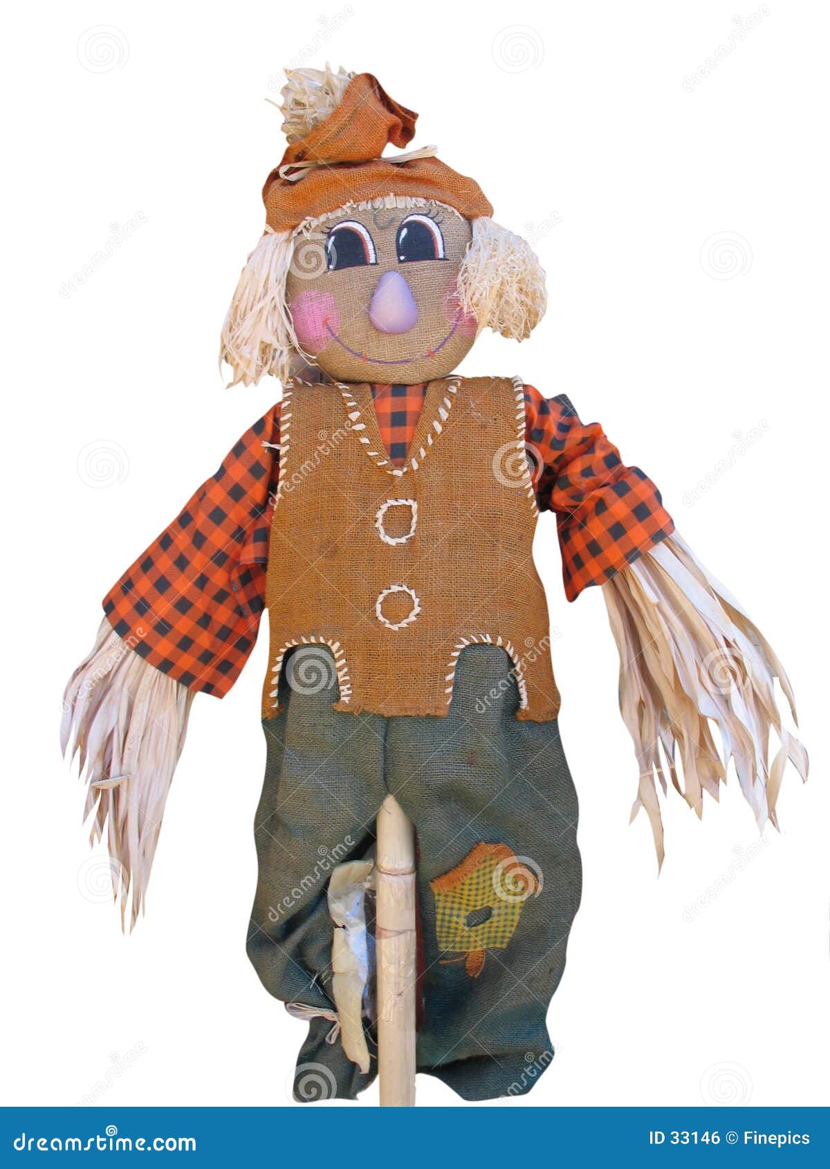 Happy Scarecrow stock photo. Image of october, scarecrow - 33146