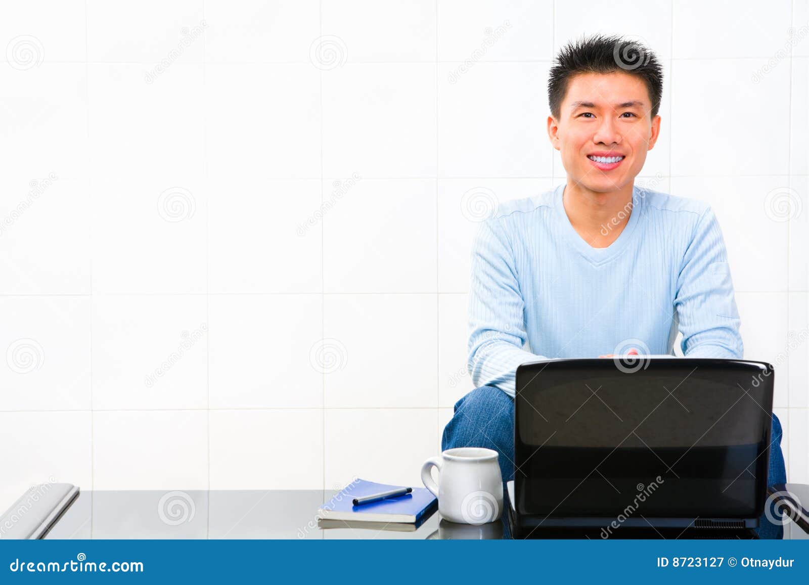 Happy scholar stock image. Image of success, alone, asian - 8723127