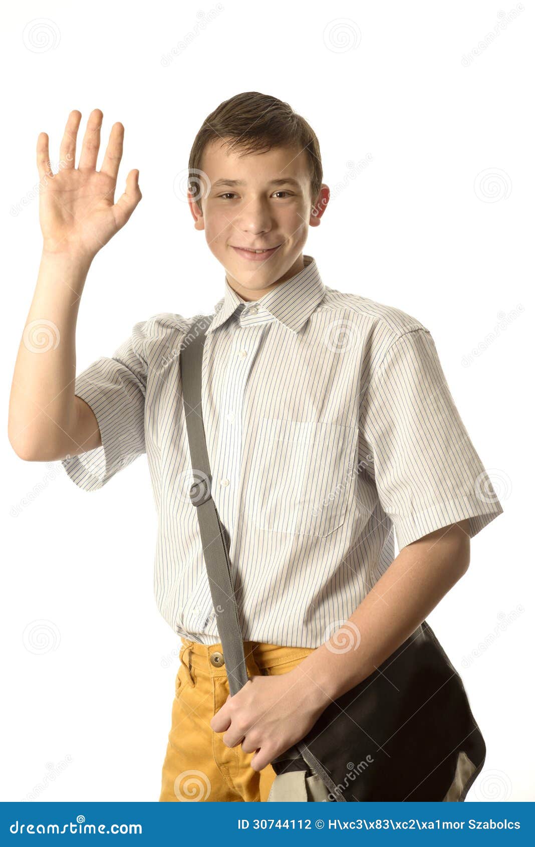 Happy school boy stock photo. Image of class, classroom - 30744112