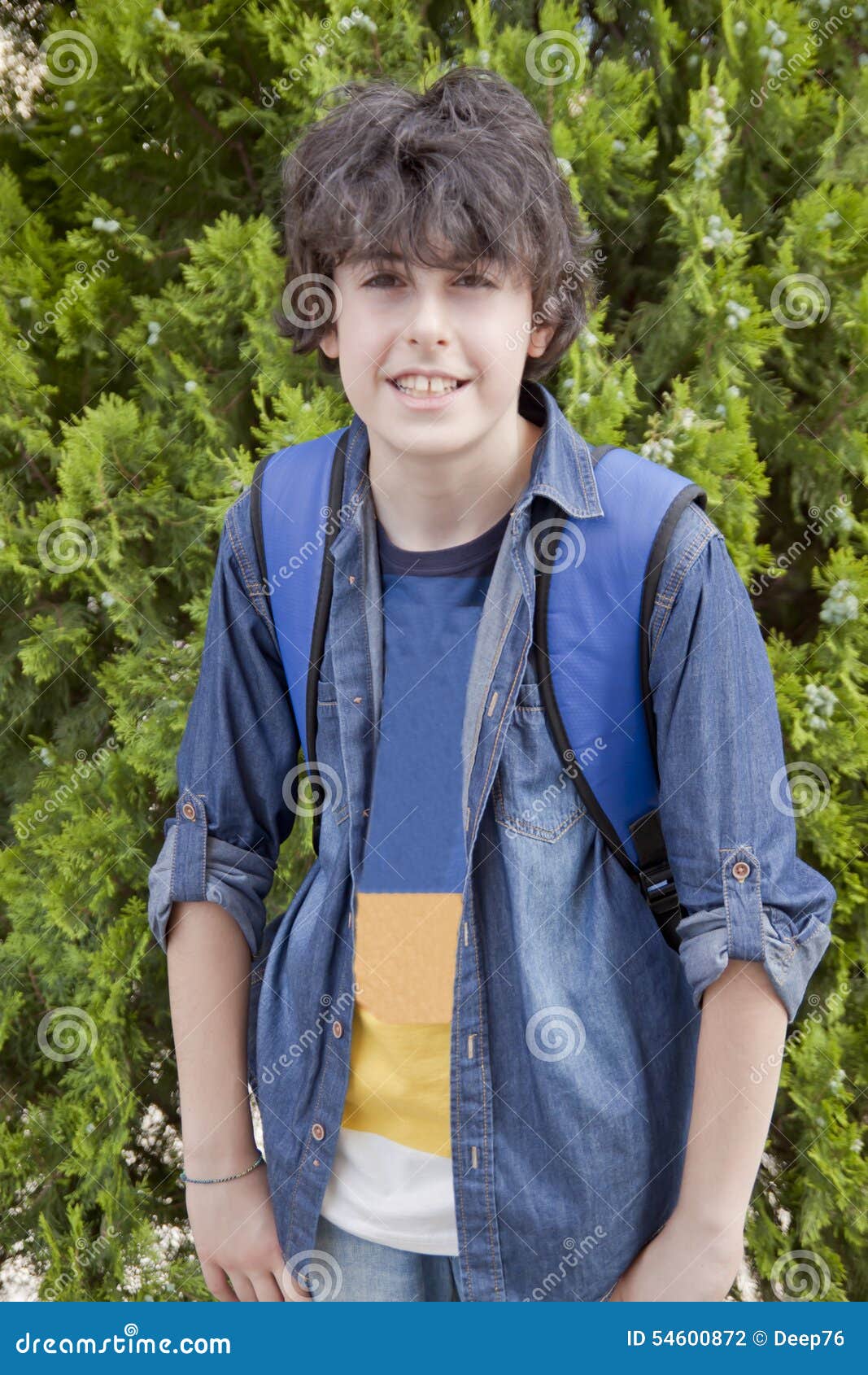 Happy School Boy stock photo. Image of cheerful, people - 54600872