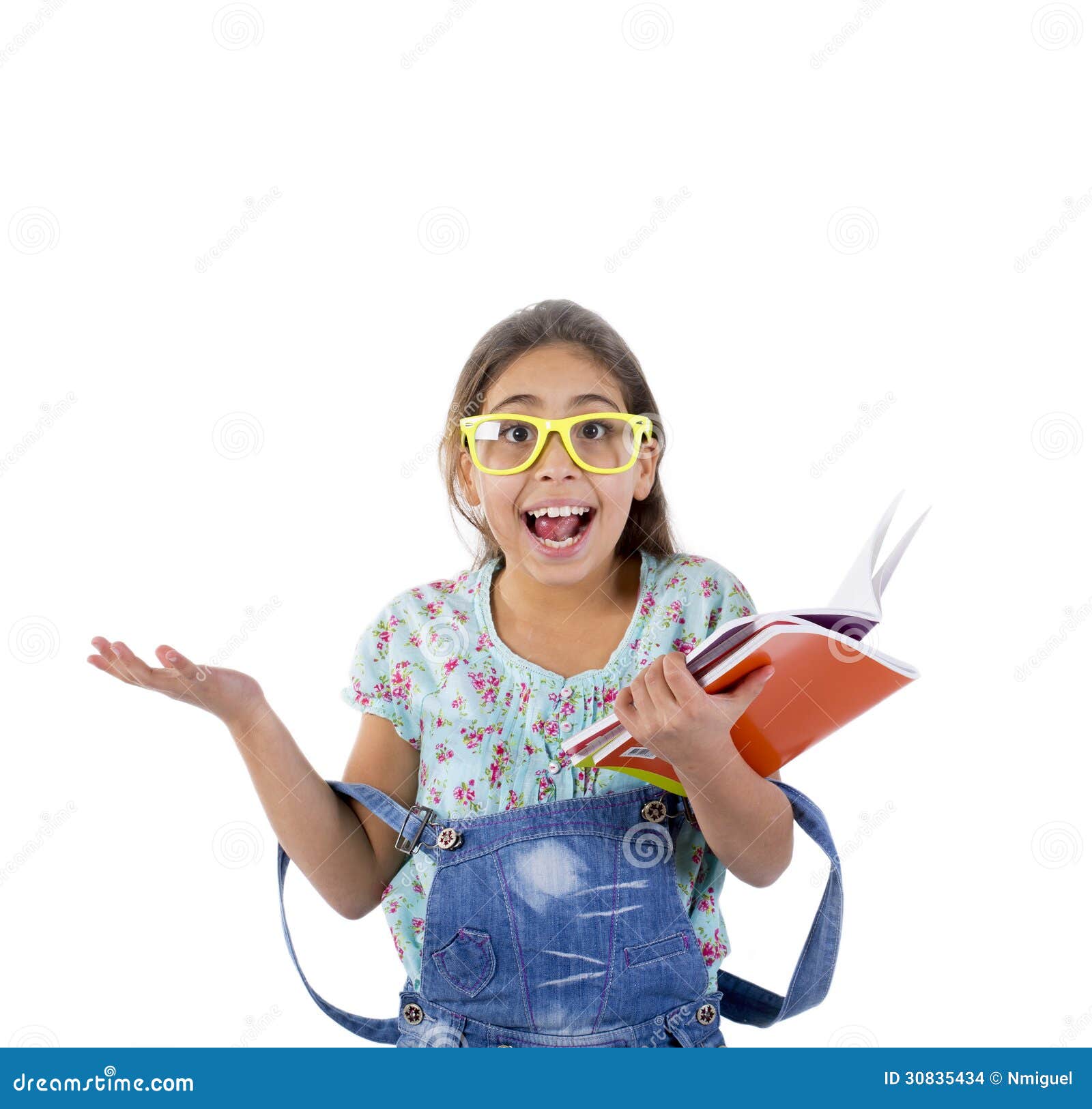 Happy school girl stock photo. Image of little, schoolkid - 30835434