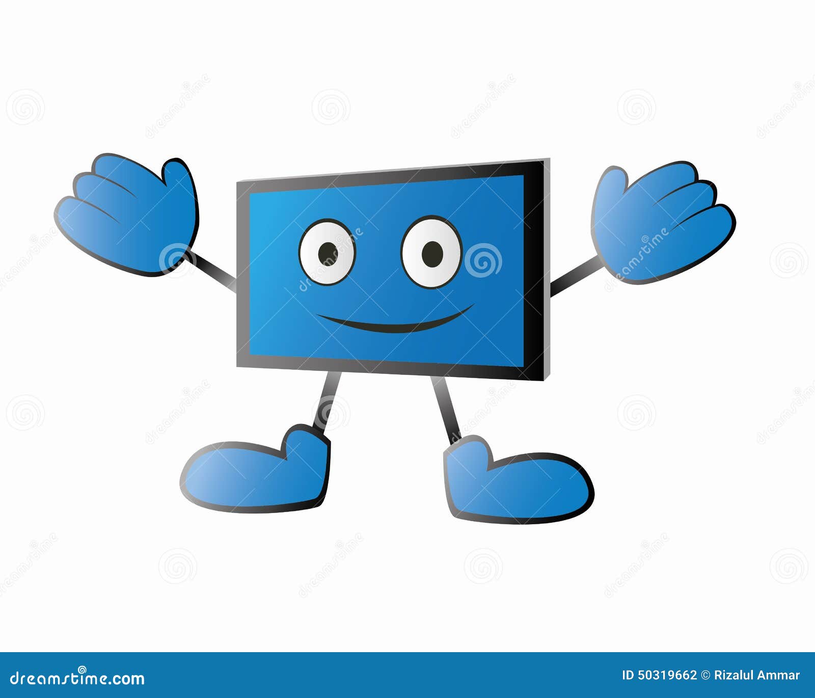 Happy screen stock vector. Illustration of fresh, communication - 50319662
