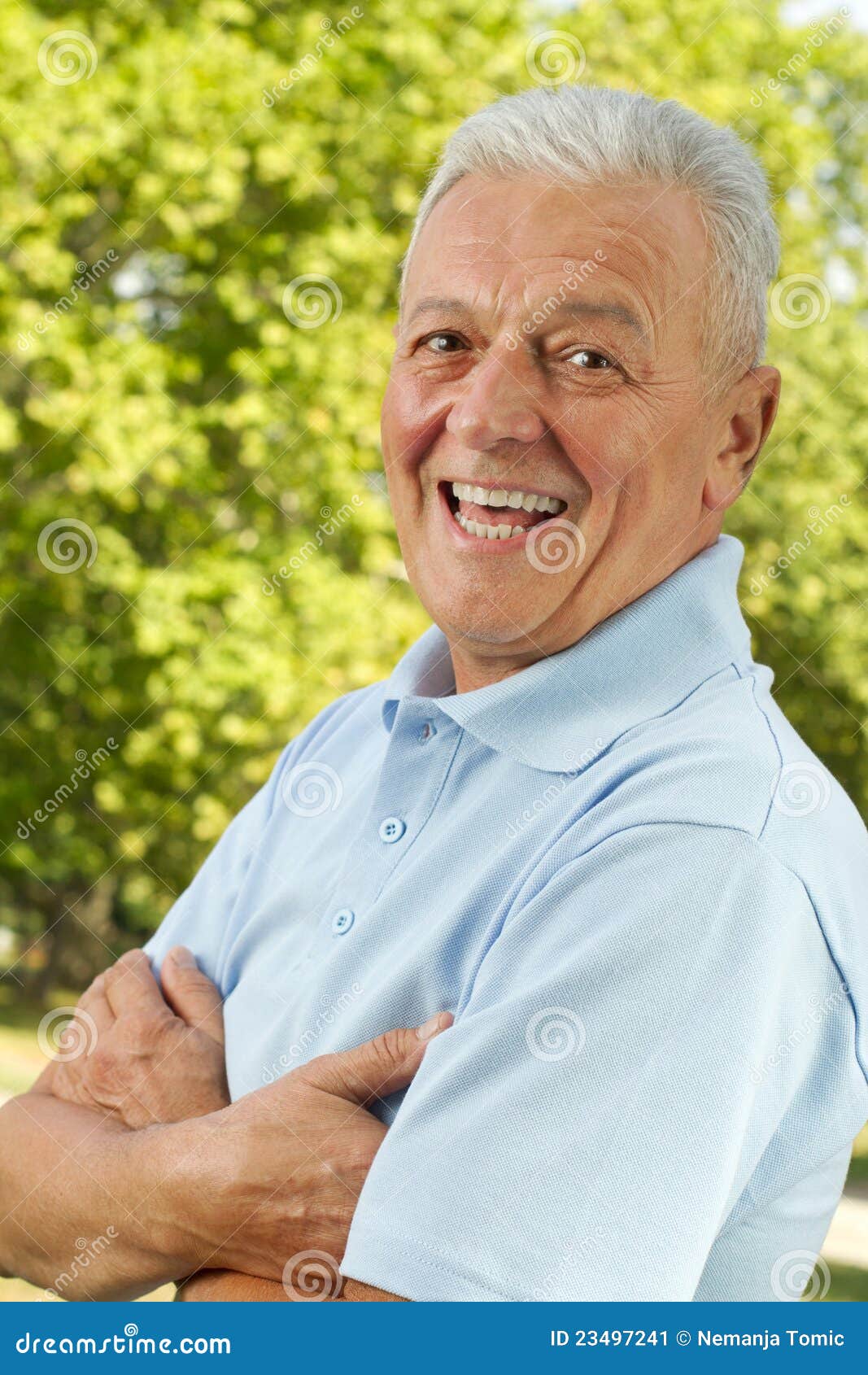 Happy senior stock image. Image of grandfather, human - 23497241