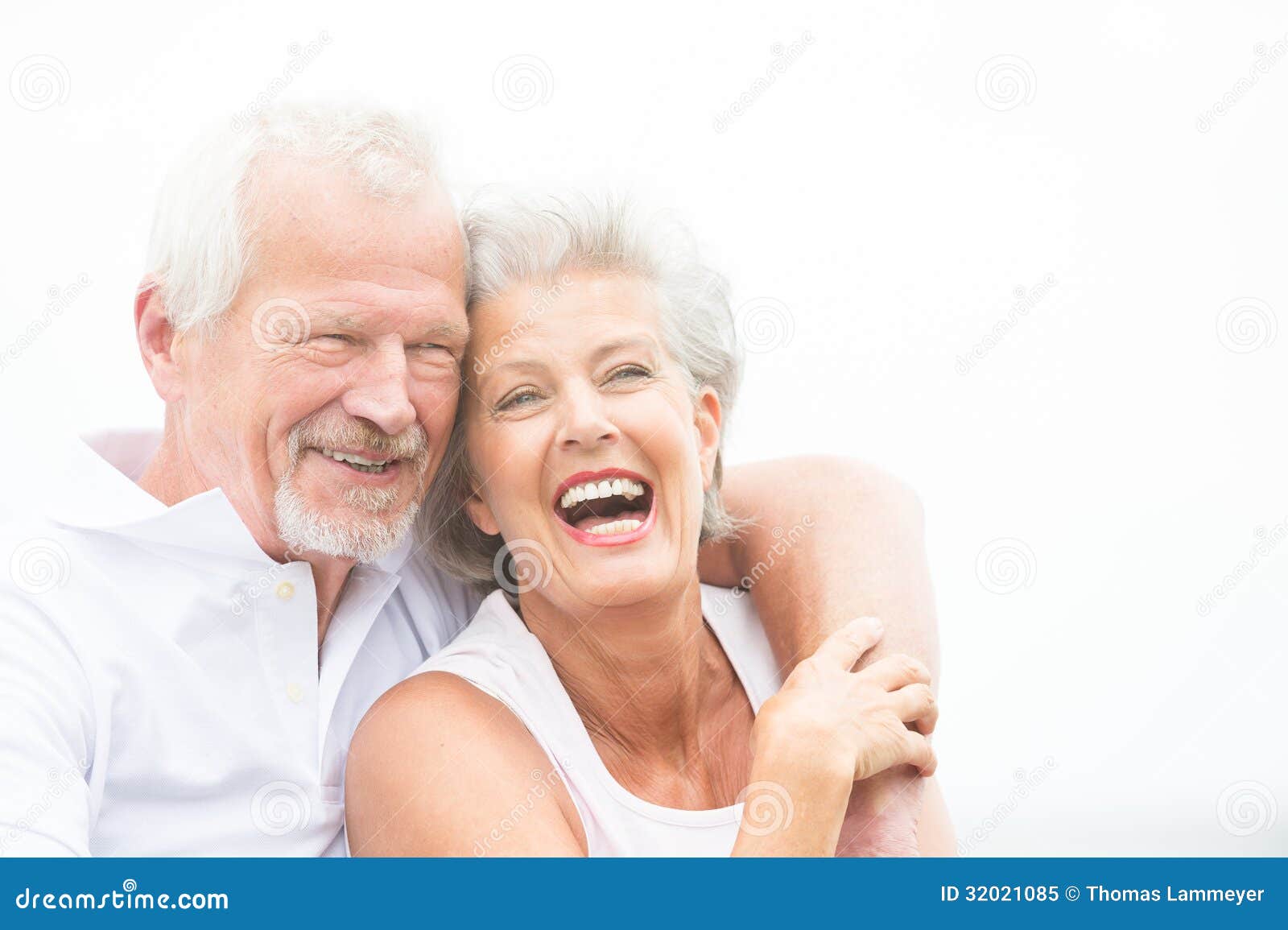 Happy senior couple stock image. Image of couple, gray - 32021085