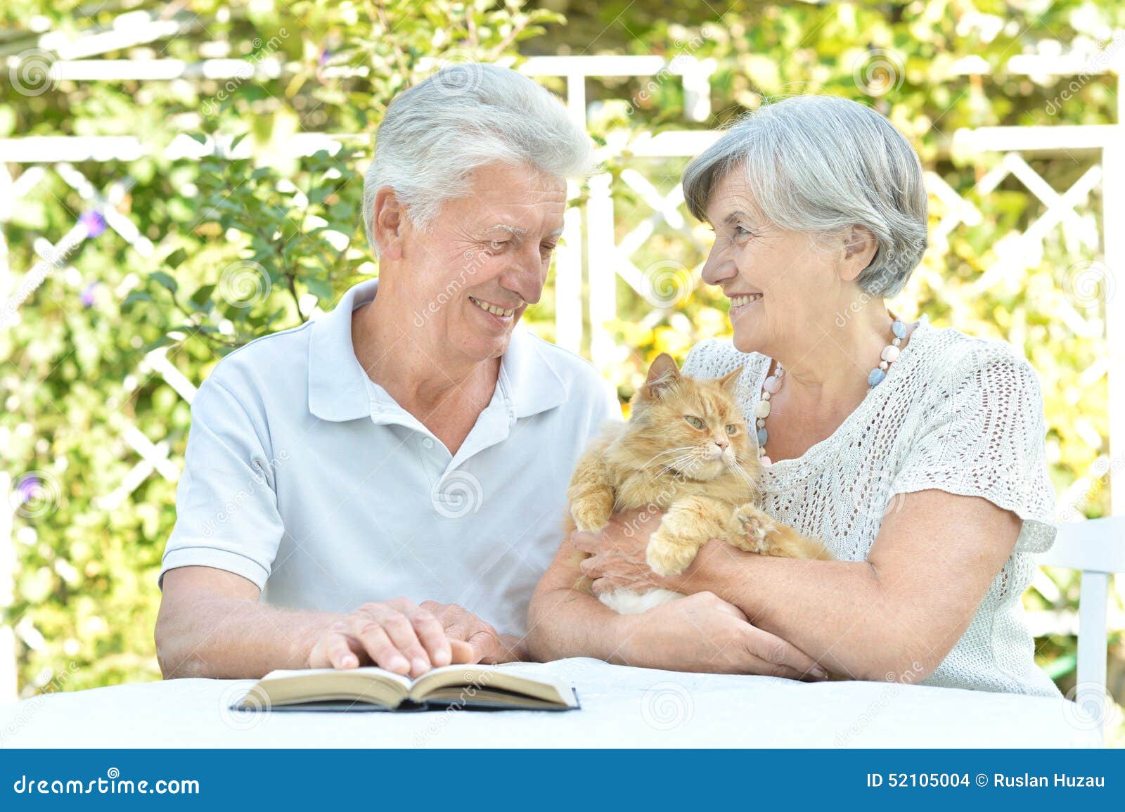 Happy senior couple stock photo. Image of grandparent - 52105004