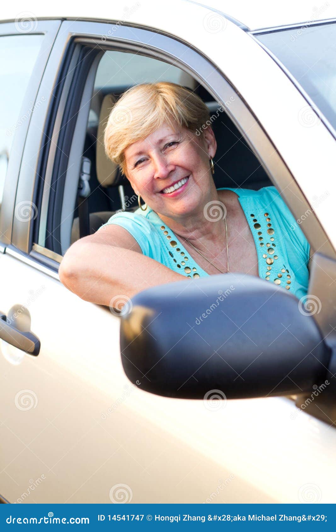 Happy senior driver stock image. Image of person, elderly - 14541747