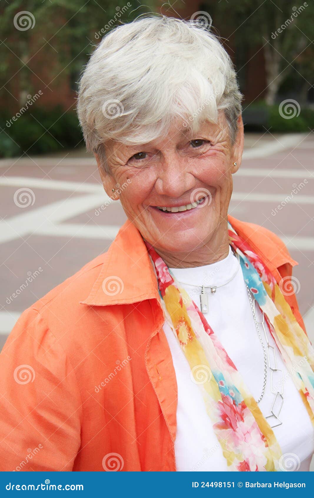 Happy senior lady stock image. Image of smiling, smile - 24498151
