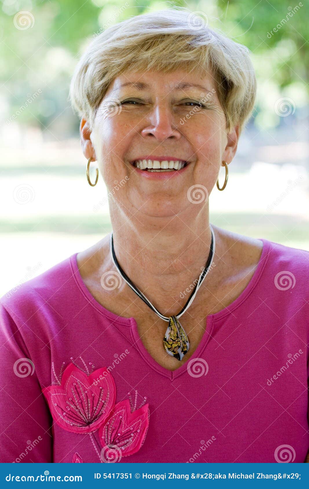 Happy senior woman stock image. Image of aged, complexion - 5417351