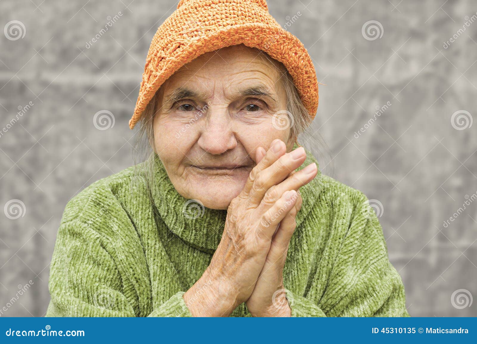 Happy Senior Woman Smiling at the Camera. Stock Image - Image of ... Happy Senior Woman Smiling at the Camera. Stock Image - Image of ...