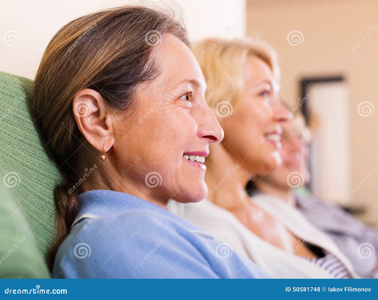 Happy senior women stock photo. Image of camera, aged - 50581748