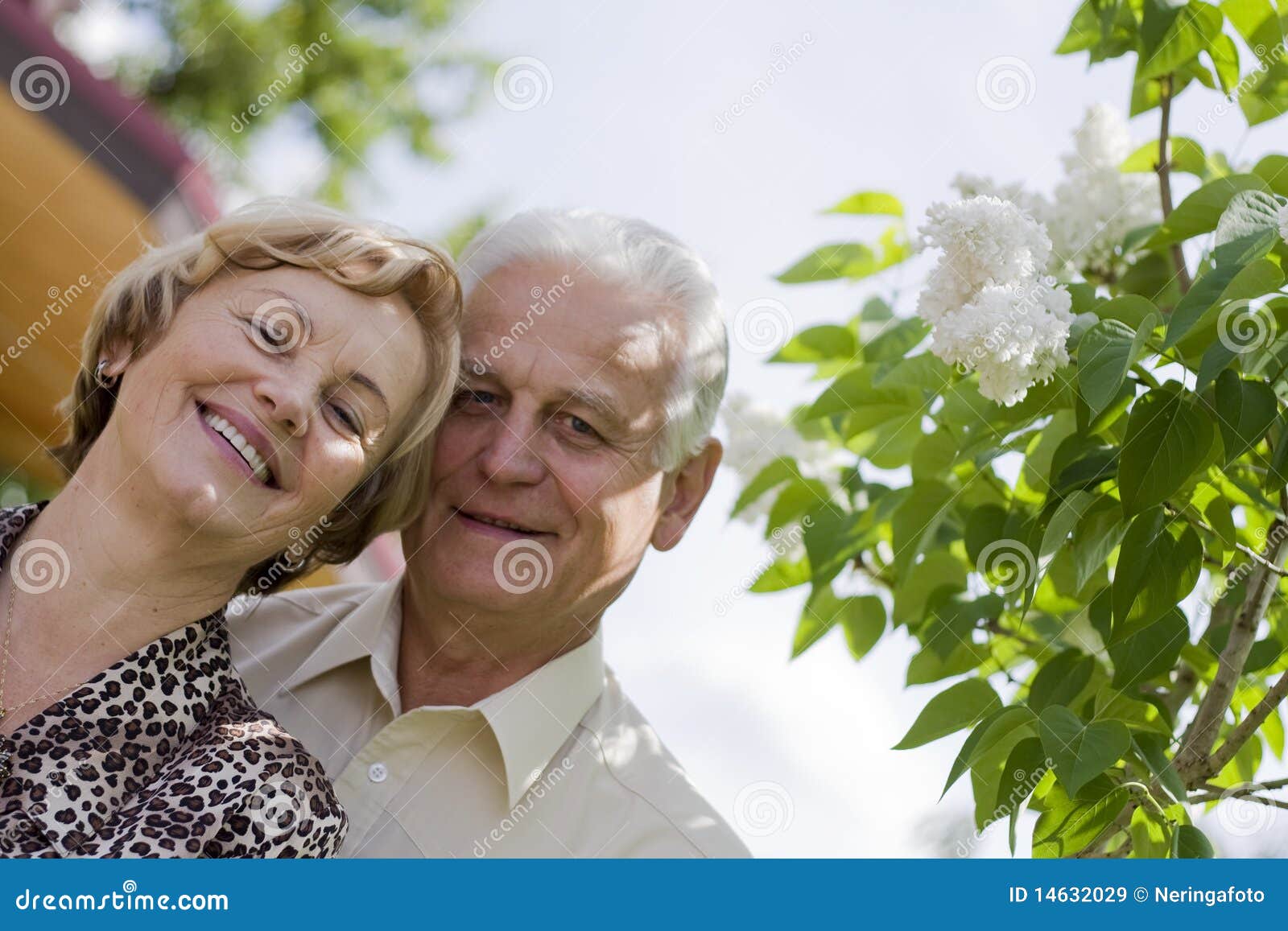 Happy Seniors - 42 Years in Love Stock Image - Image of laughing ...