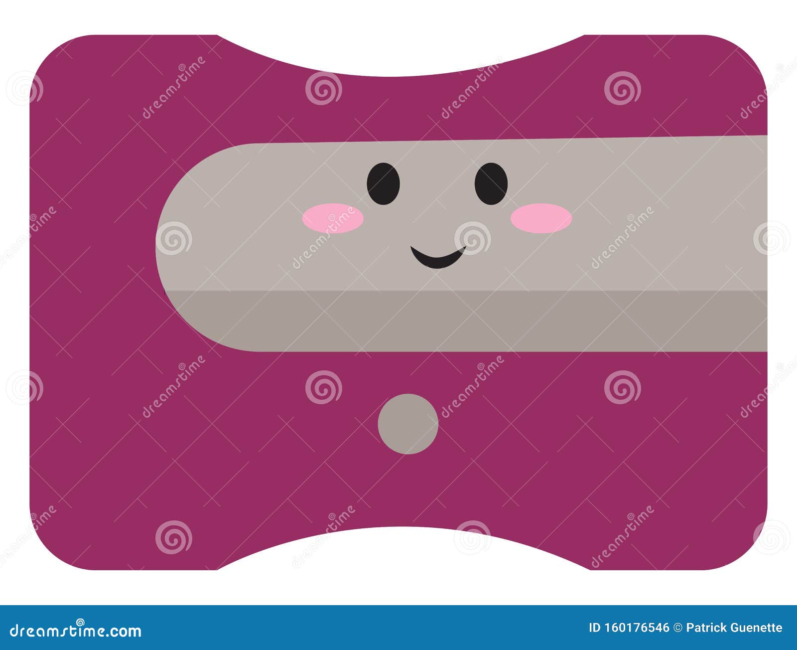 Happy Sharpener, Illustration, Vector Stock Vector - Illustration of ...