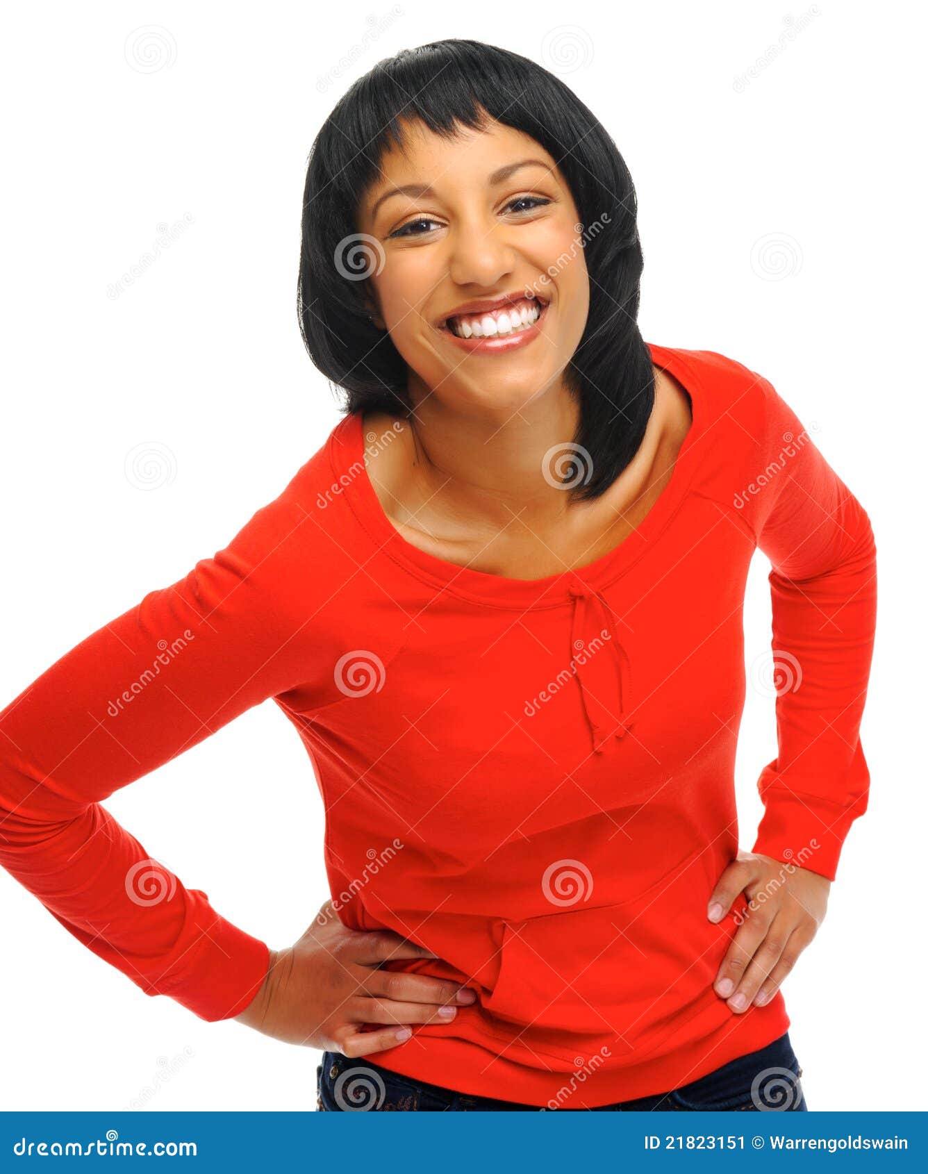 Happy shiny person stock image. Image of mixed, brunette - 21823151