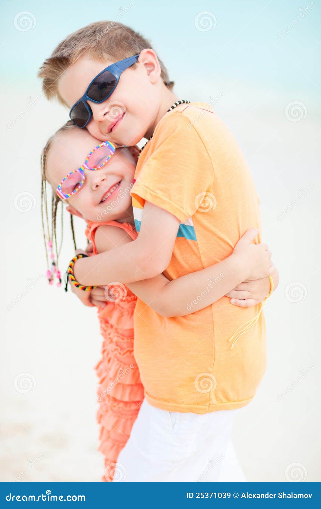 Happy siblings stock image. Image of enjoyment, expression - 25371039