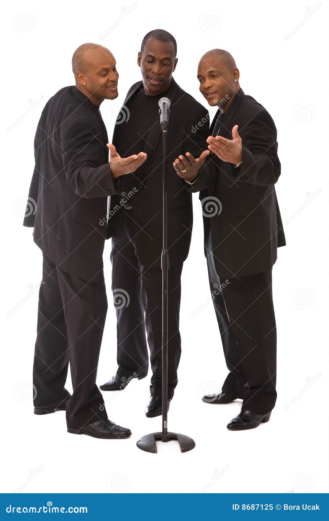 Happy singers stock image. Image of american, african - 8687125