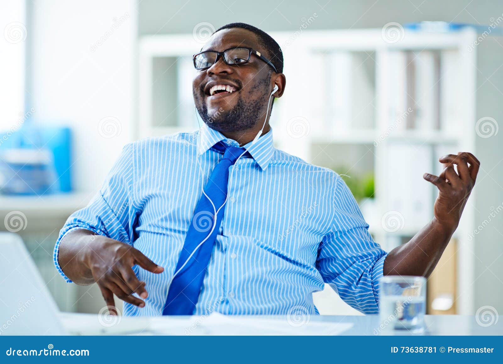 Happy singing stock image. Image of handsome, musician - 73638781