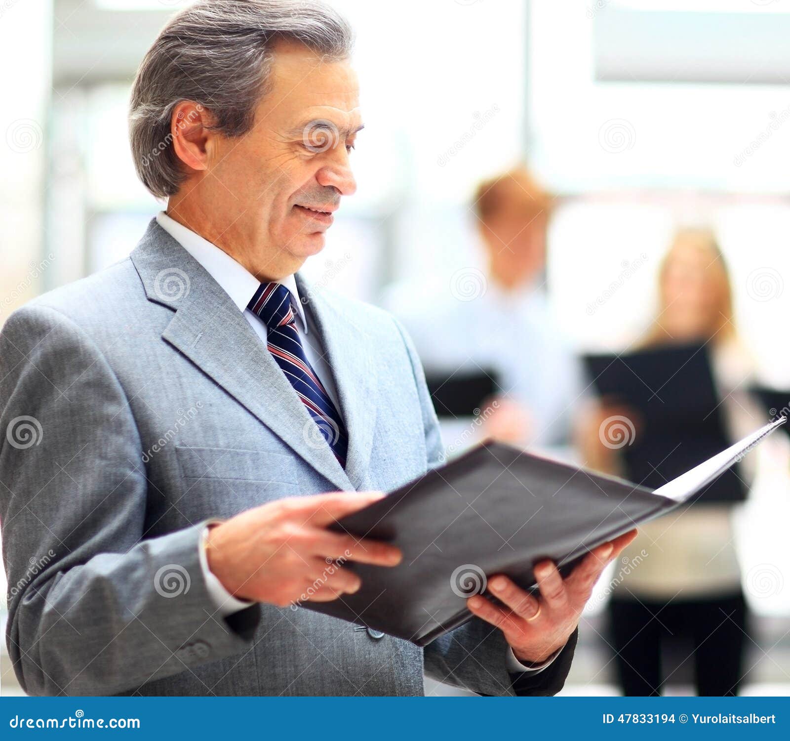 Happy smart business man stock photo. Image of communication - 47833194