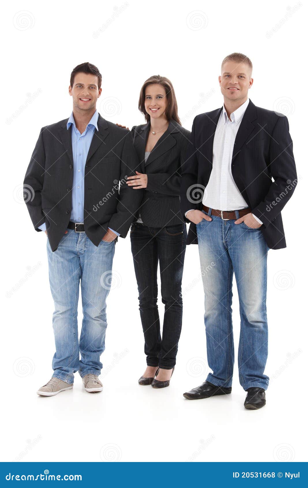 Happy Smart Group of Friends Stock Photo - Image of beauty, contact ...