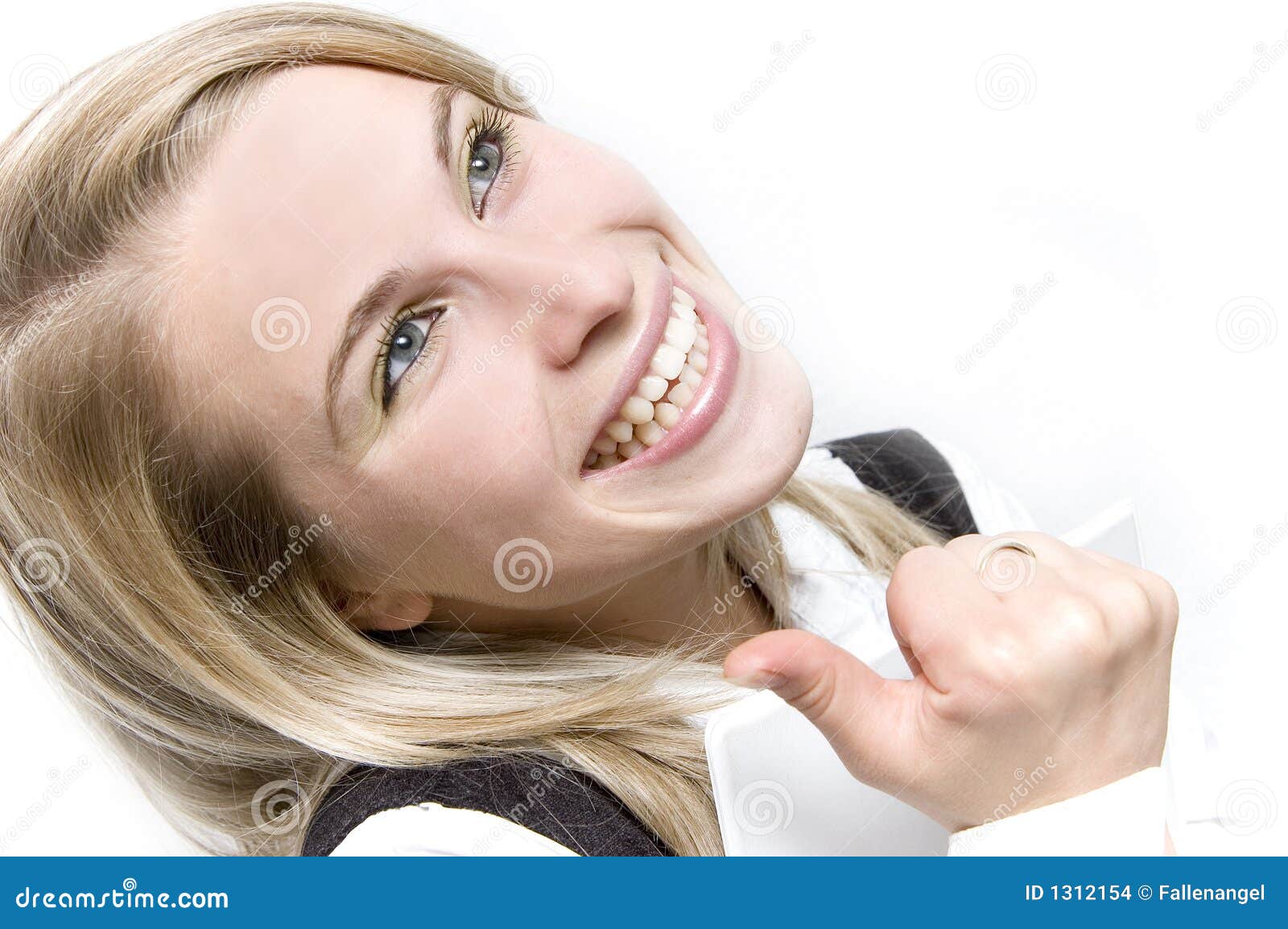 Happy smile stock photo. Image of great, fallenangel, business - 1312154