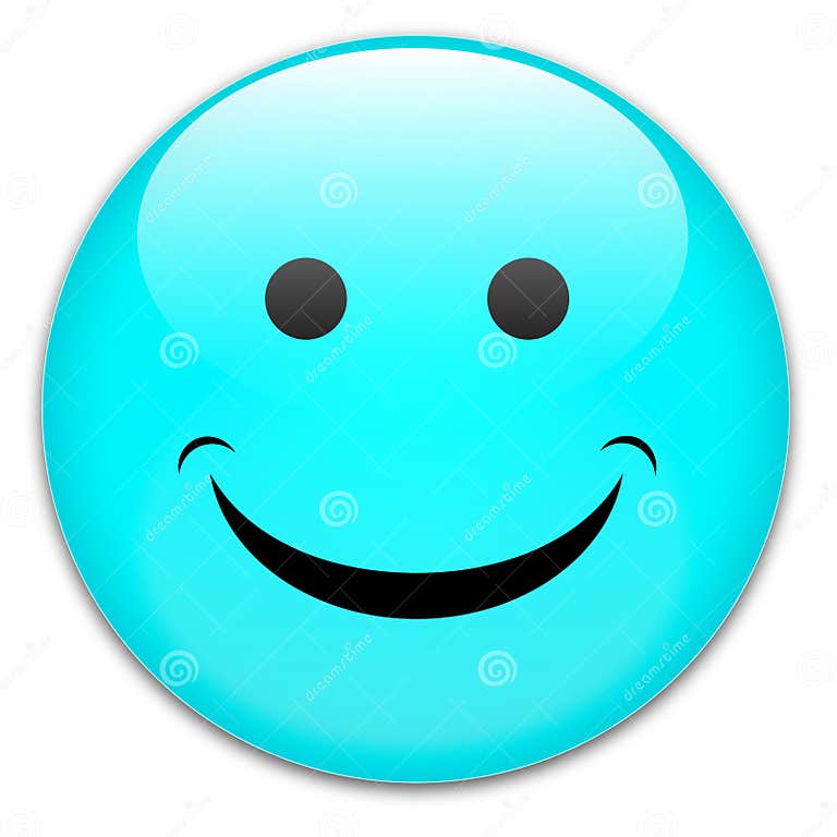 Happy smile button badge stock vector. Illustration of button - 10990933