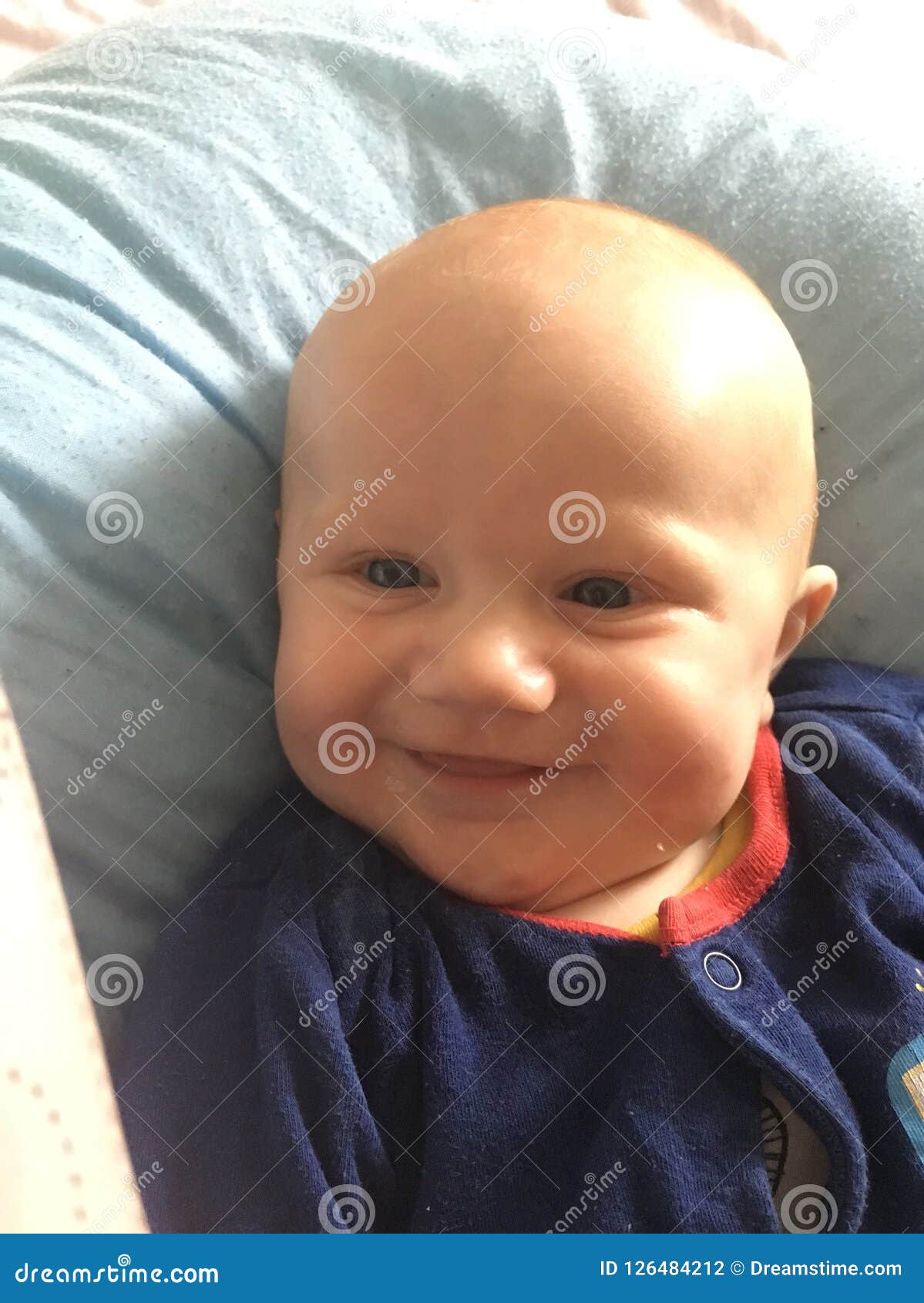 Smiling baby stock photo. Image of baby, smiling, good - 126484212