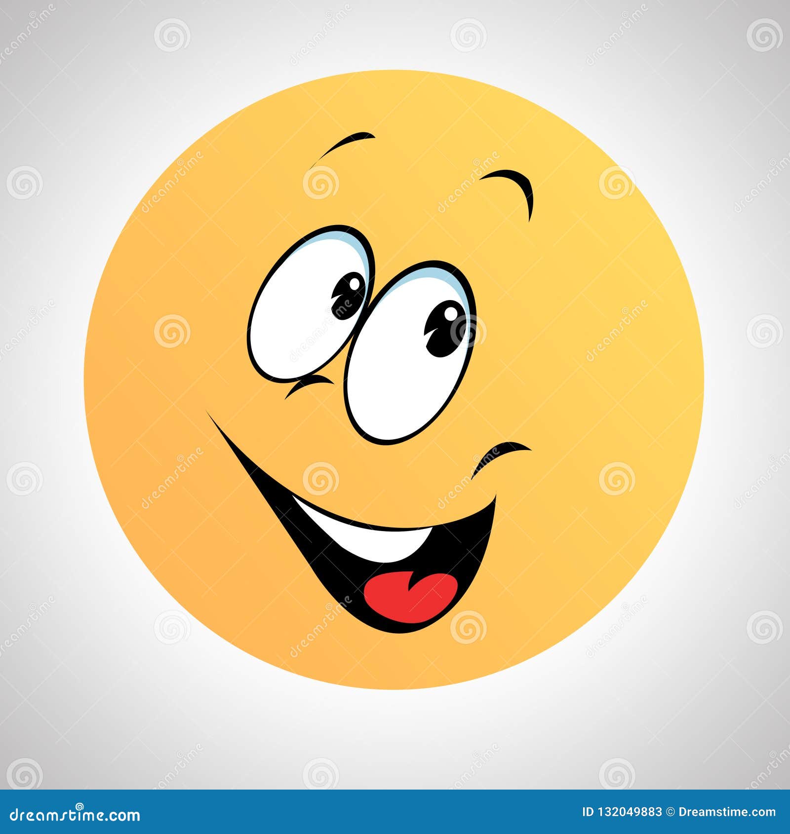 A Smiley type smiley face stock vector. Illustration of hamburger ...